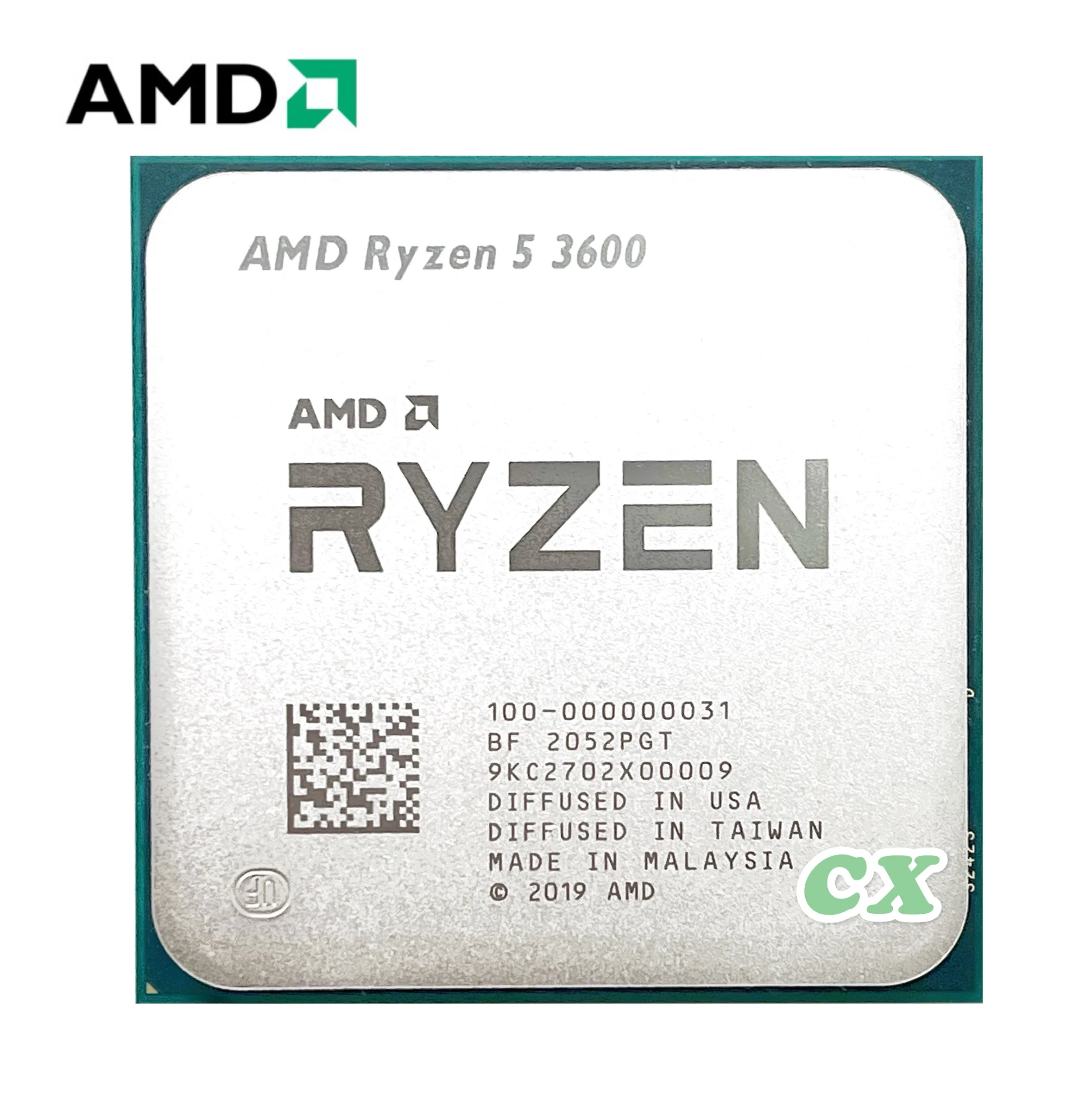 Processador CPU AMD Ryzen 5, R5 3600, 3,6 GHz, Núcleo 6, 12 Thread, 7NM ...