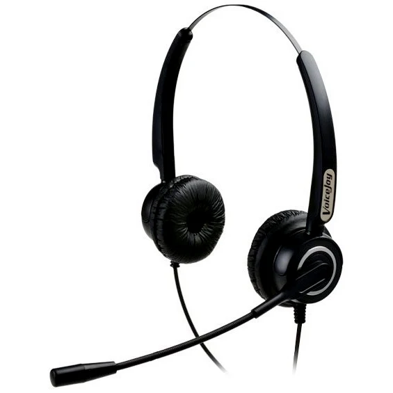 Call-center-headphones-Porfessional-binaural-headset-with-RJ9-RJ11-plug ...