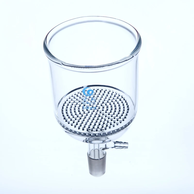 1pcs Plate suction funnel with perforated glass 30-1000ml porous glass ...