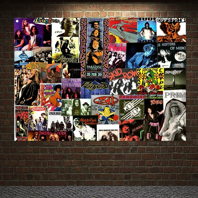 Band Logo Collage
