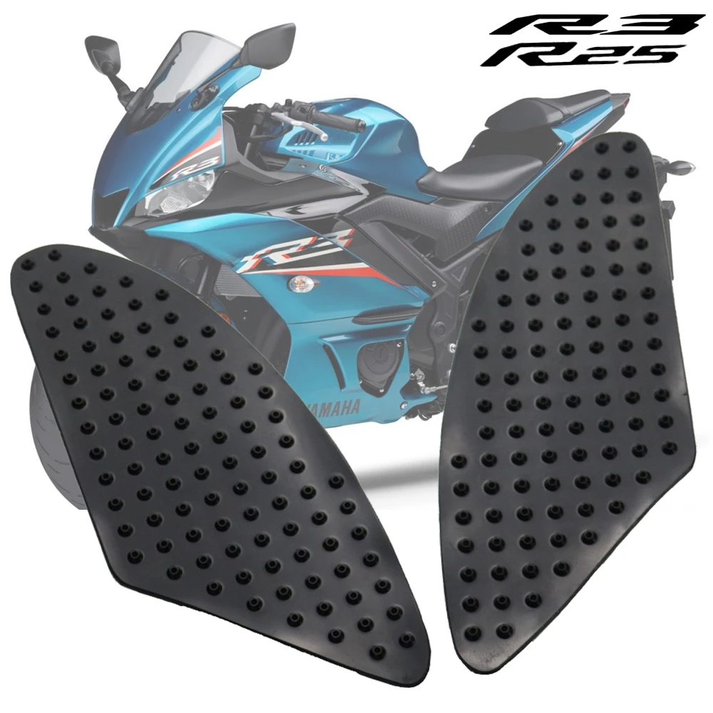 For YAMAHA YZFR3 YZFR25 2020 2022 Tank Pad Anti Slip Sticker Motorcycle ...