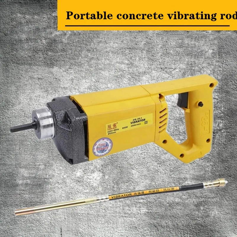 Portable Concrete Vibrating Rod Hand-held Vibrator Vibrating Rod ...