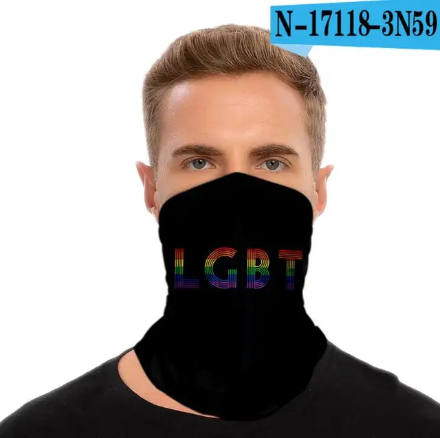 LGBT Pride Turban Face Mask Bandana (Various Designs) - Queerks™