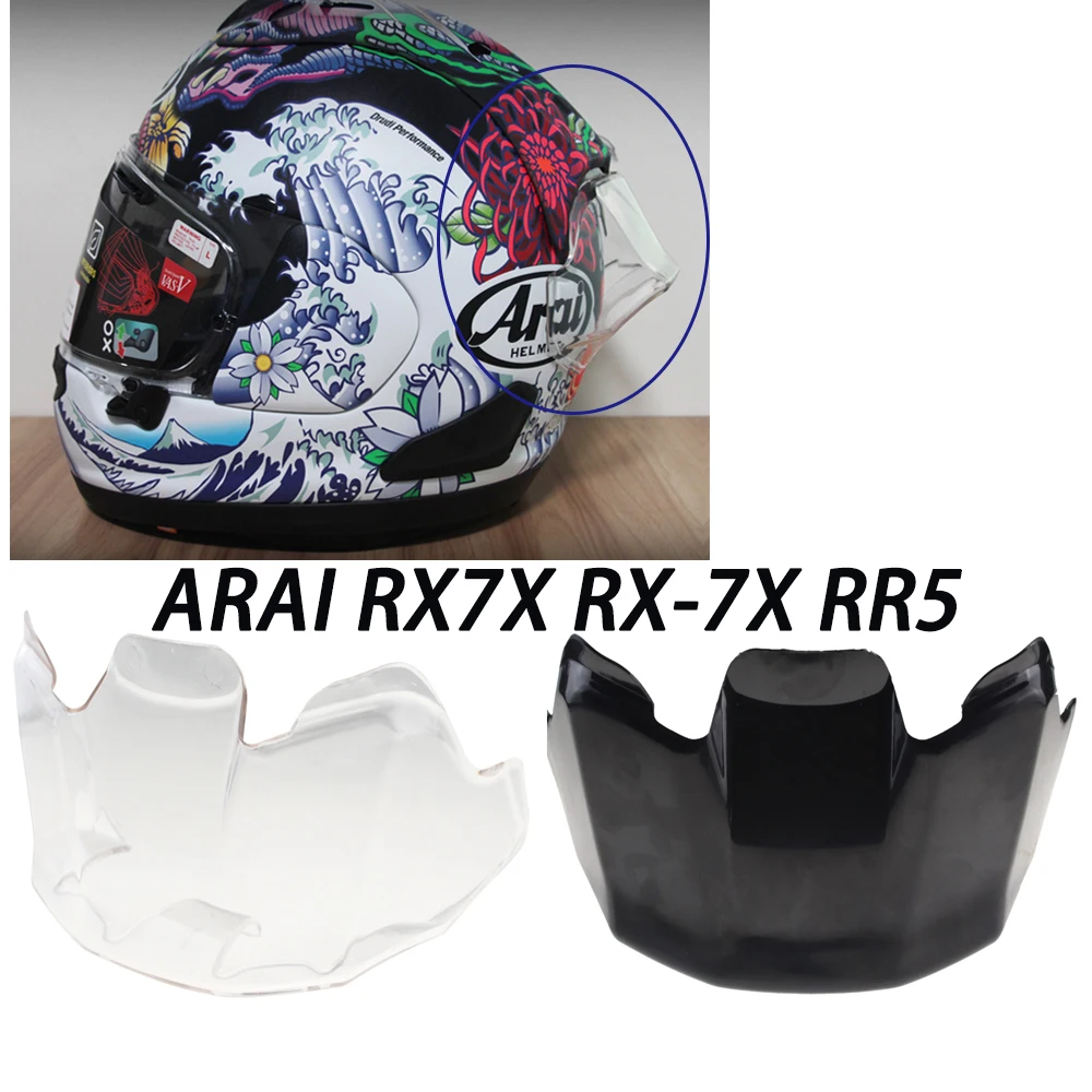 Rx7x Rr5 Motorcycle Rear Trim Helmet Spoiler For Arai Rx7x Rx-7x Rr5 Vz ...
