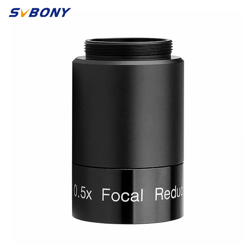 SVBONY Telescope 0.5X Focal Reducer +Telescope 1.25" C Mount Adapter ...