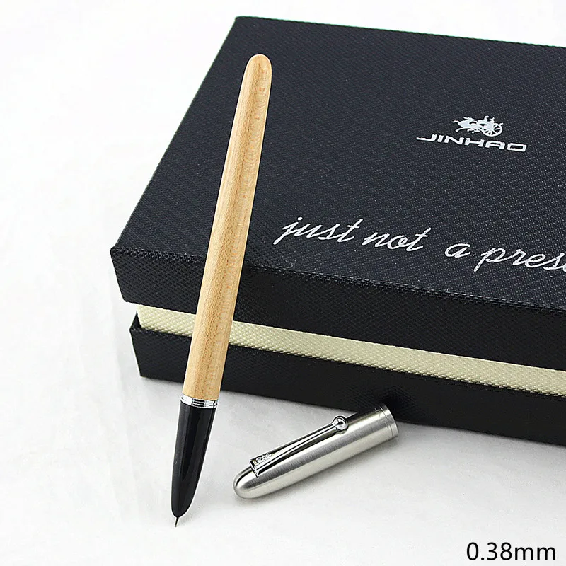 Luxury Wood Brand Fountain Pen Writing Standard Metal Iraurita 0.38mm ...