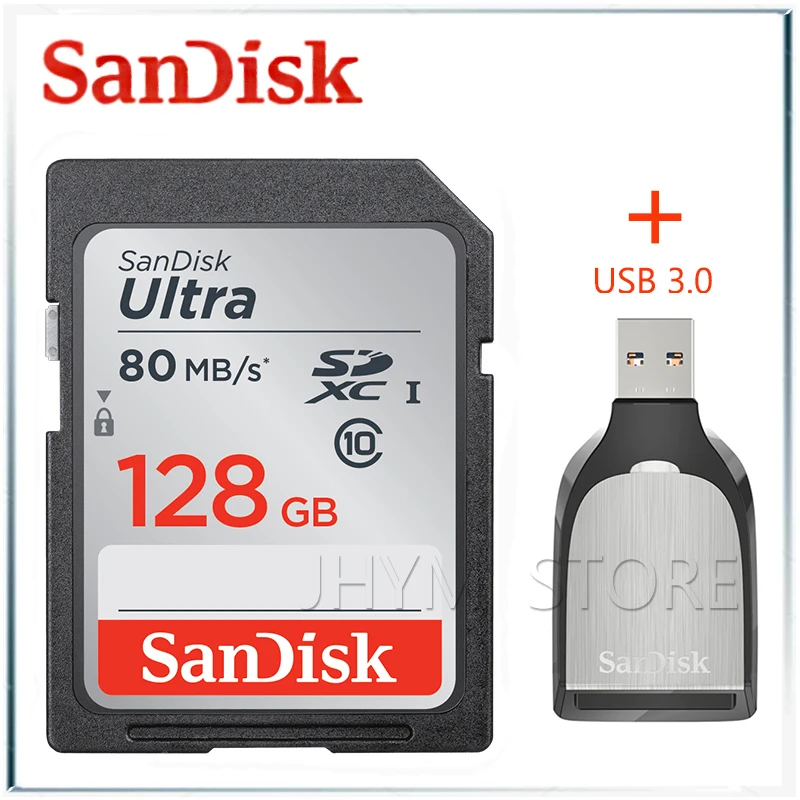 Sandisk ultra sd kart 128gb hafıza kartı 64gb tarjeta sd kart sandisk ...