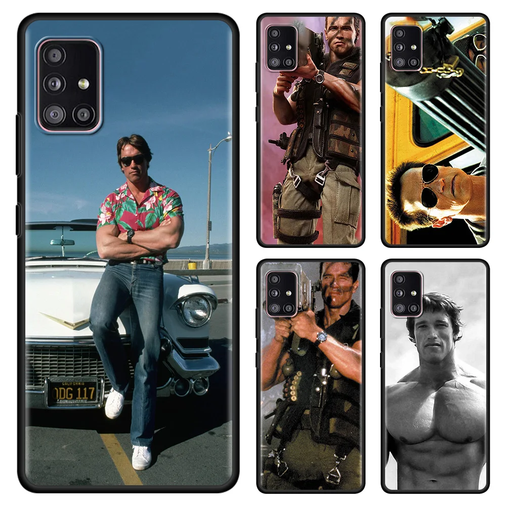 Arnold Schwarzenegger movie Commando 1985 poster Case For Samsung A51 ...