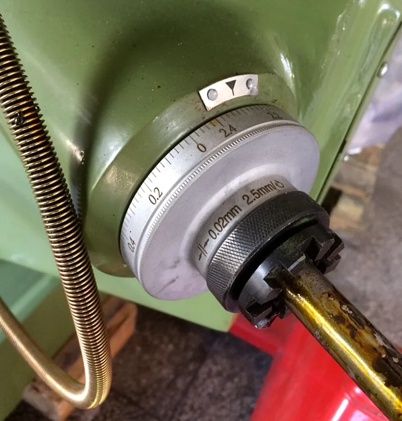 Milling-Machine-Part-C87-Lifting-Scale-Ring-Dial-Graduations-Table ...