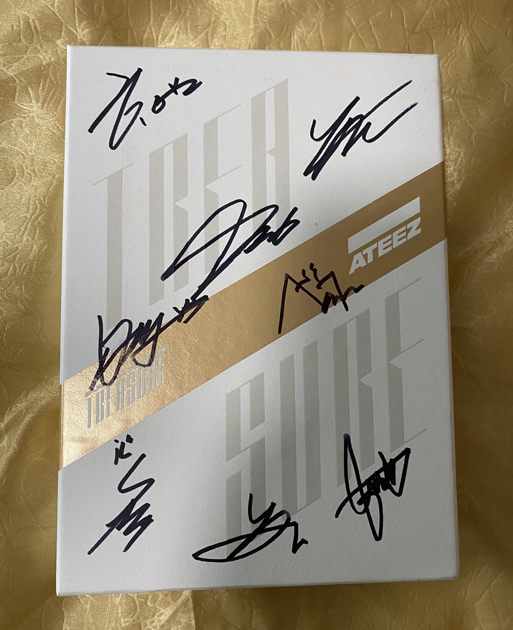 hand-signed-ATEEZ-1ST-ALBUM-TREASURE-FIN-All-To-Action-autographed-CD ...