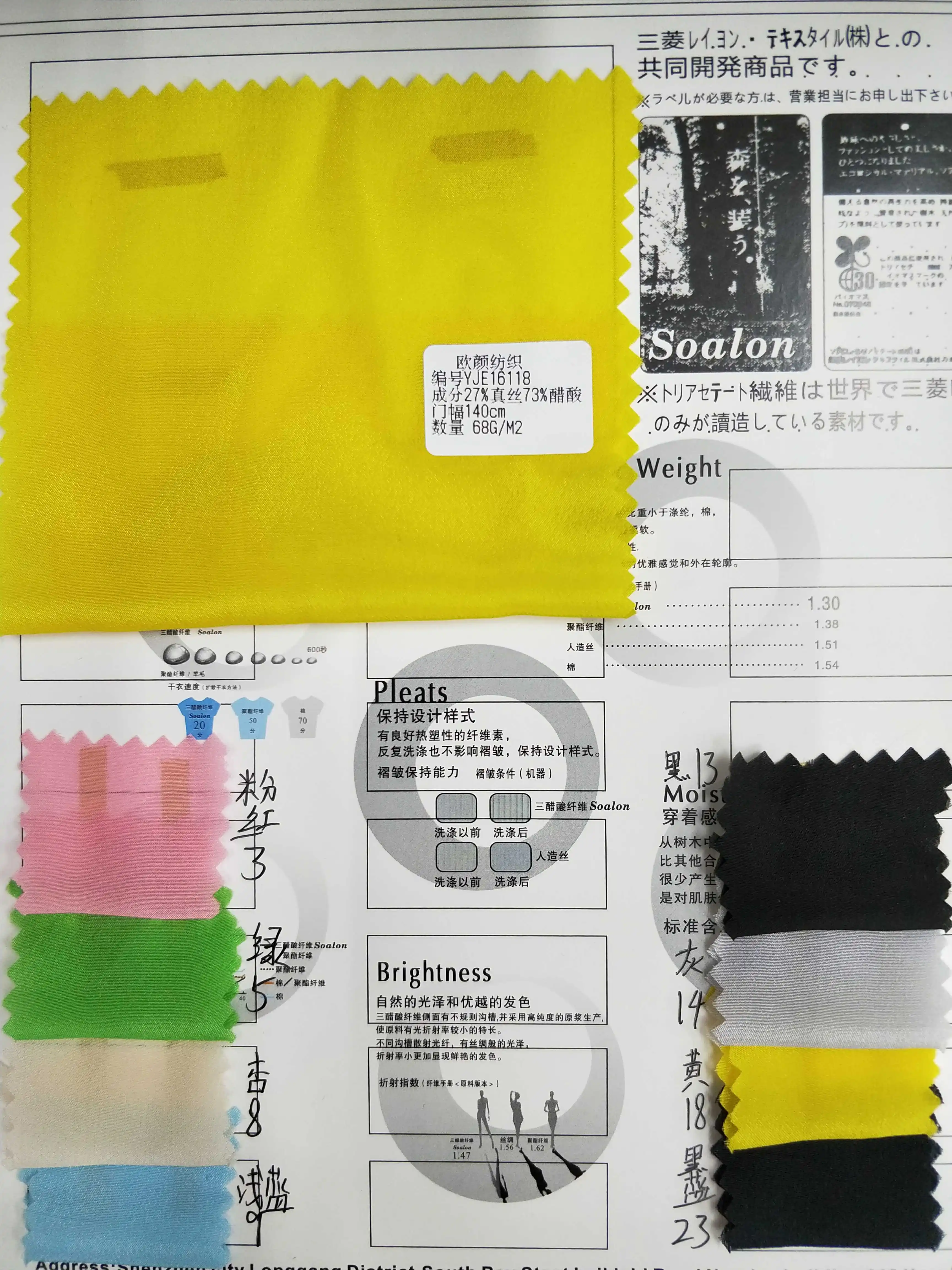 Crepe Triacetate fabric by the yard Craft Supplies & Tools Visual Arts ...