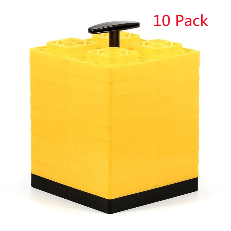10-Pack-Heavy-Duty-Leveling-Blocks-Ideal-For-Leveling-Single-And-Dual ...