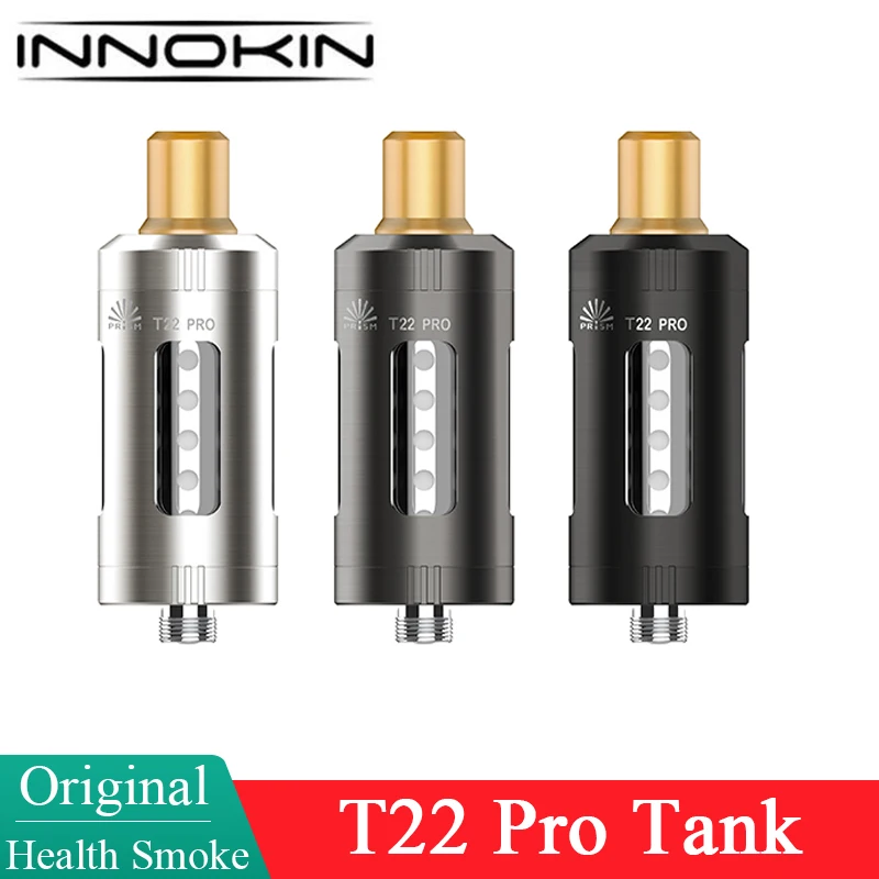 Original Innokin T22 Pro Tank 4.5ml Atomizer adopts Prism T18 1.5ohm Coil Top fill Electronic ...