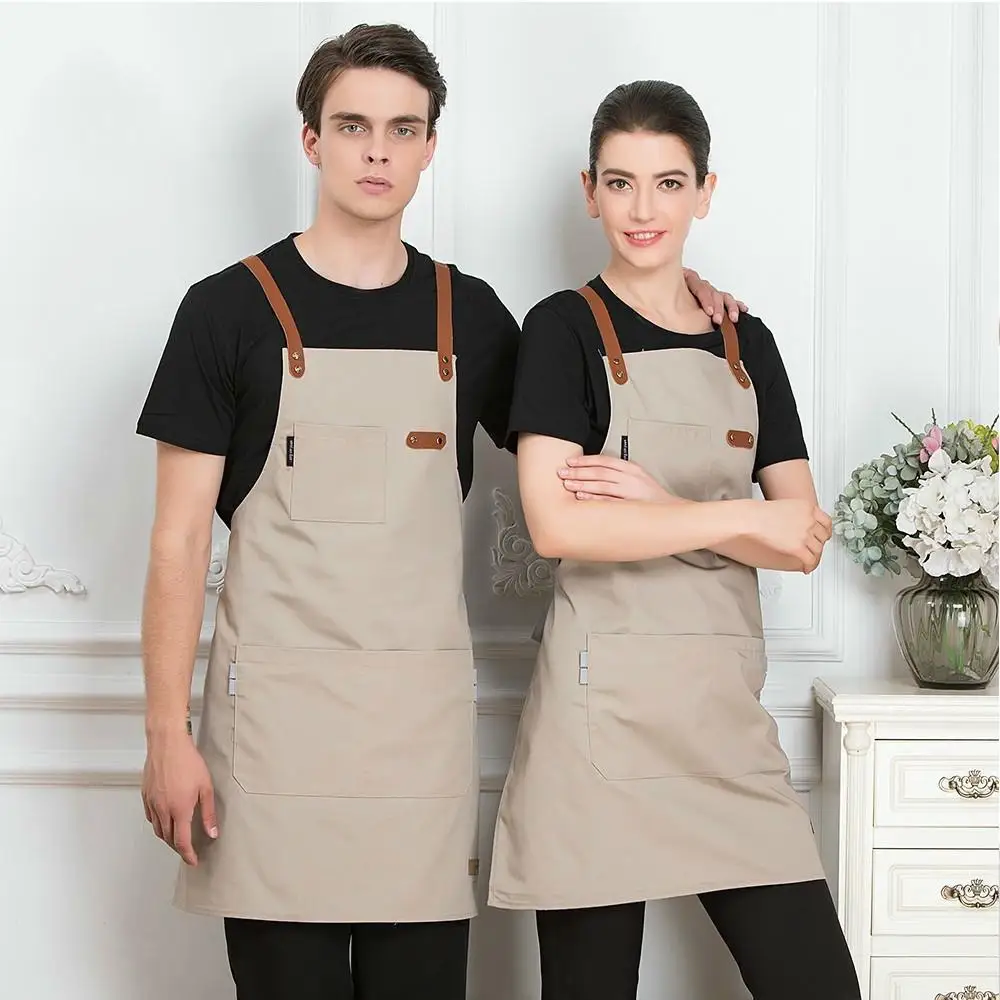 Avental De Cozinha, Avental Antiincrustante De Chef De Cozinha, Moda De ...
