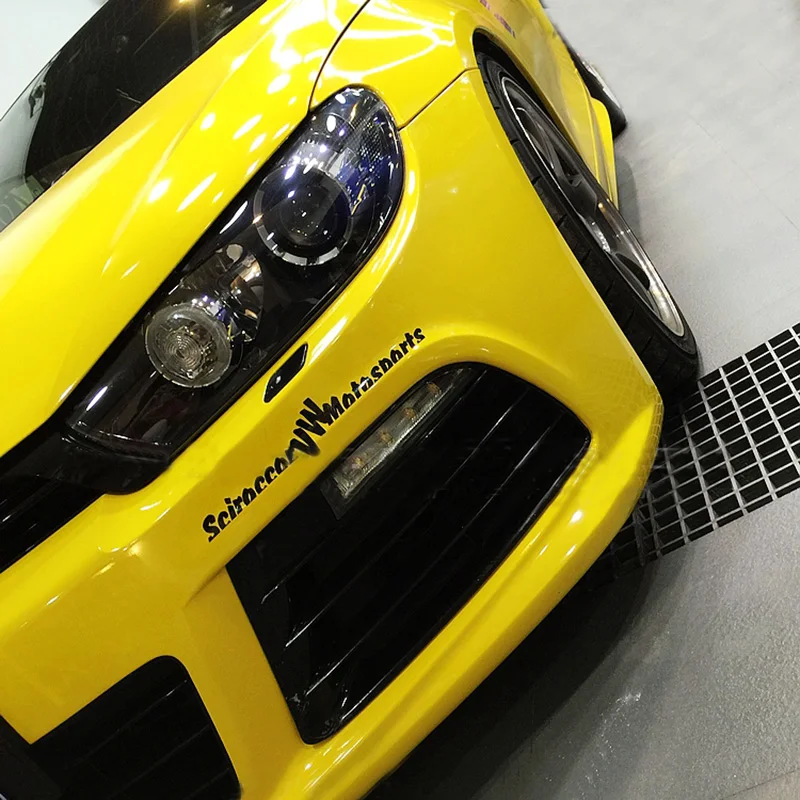 Reflective Car Modified Racing Headlight Head Light Lamp Sticker Eyelid ...