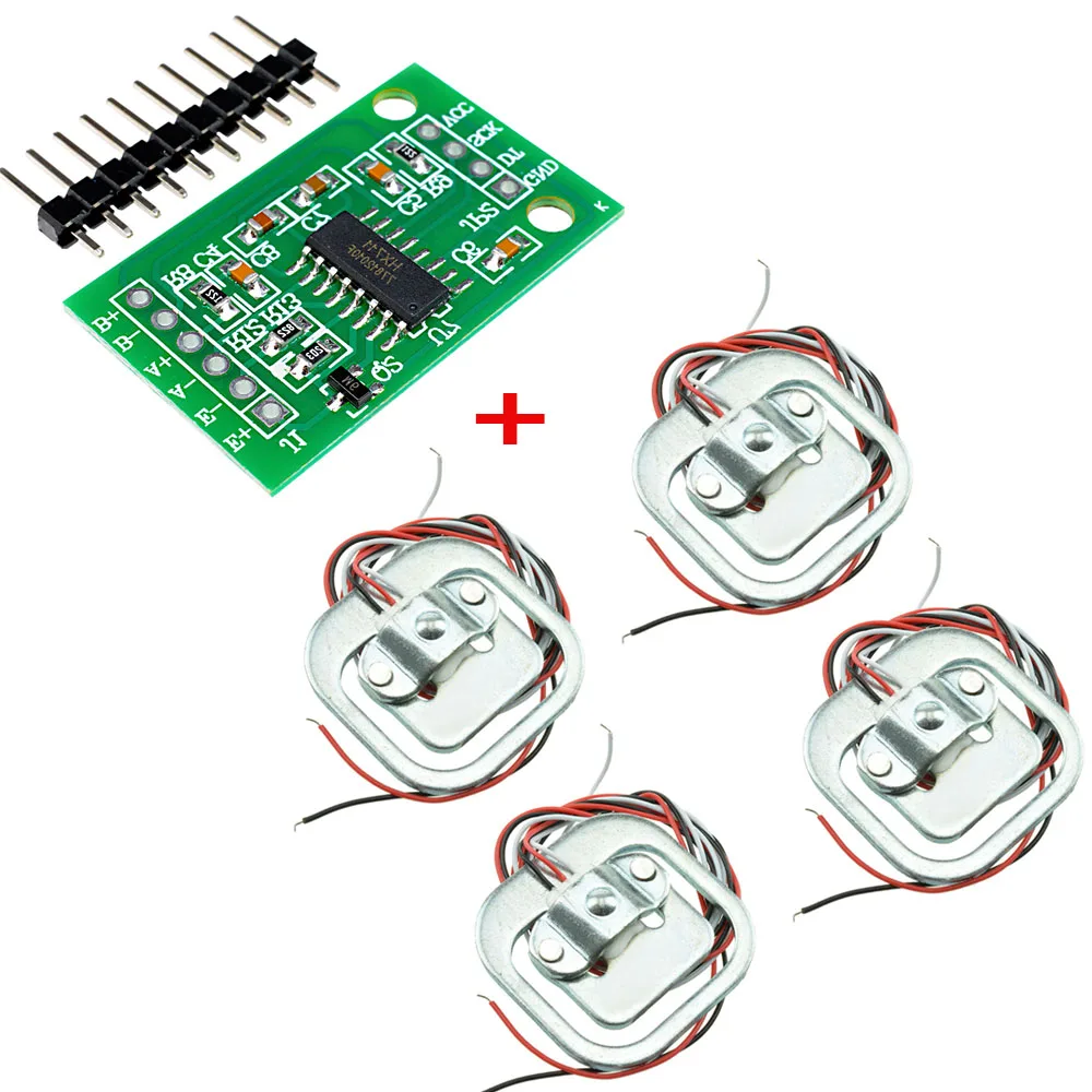 Hx711 Electronic Scale Sensor Module | Hx711 Module Weighing Sensor ...