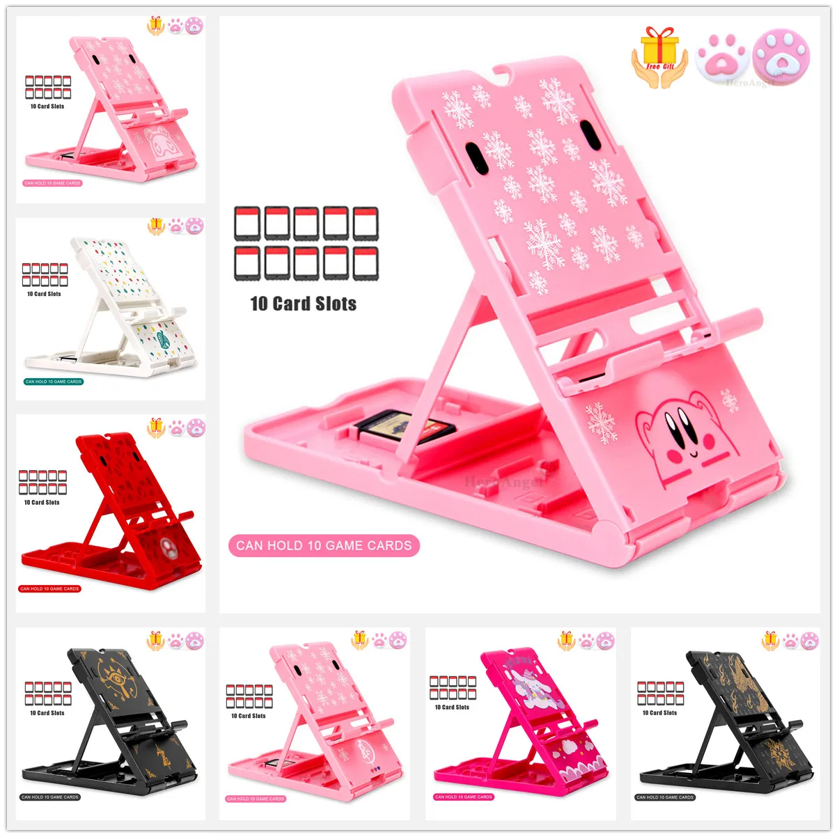 For Nintend Switch Game Console Stand For Nintendo Switch Mobie Phone ...