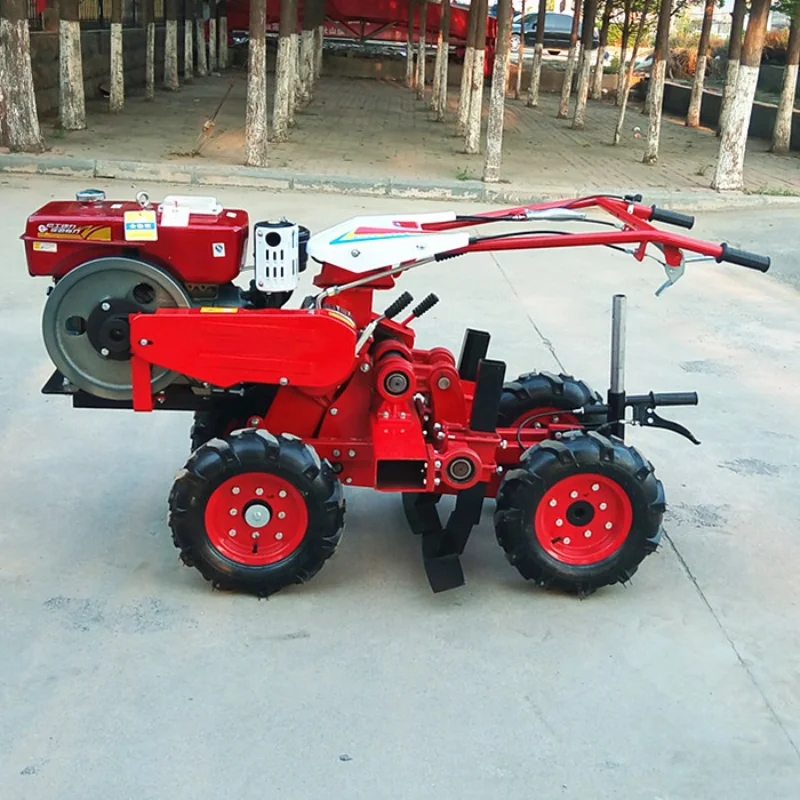 New Garlic Harvester Garlic Discharging Machine Diesel Garlic Digging ...