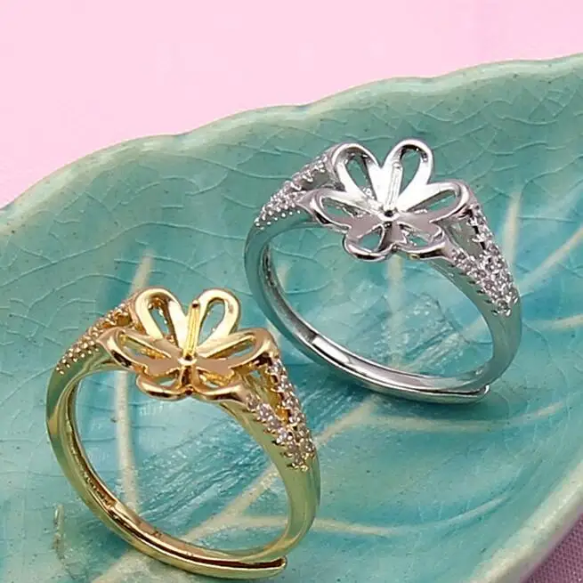 Fashion Pearl Ring Accessories, Ring Findings, Ring Jewelry Parts ...