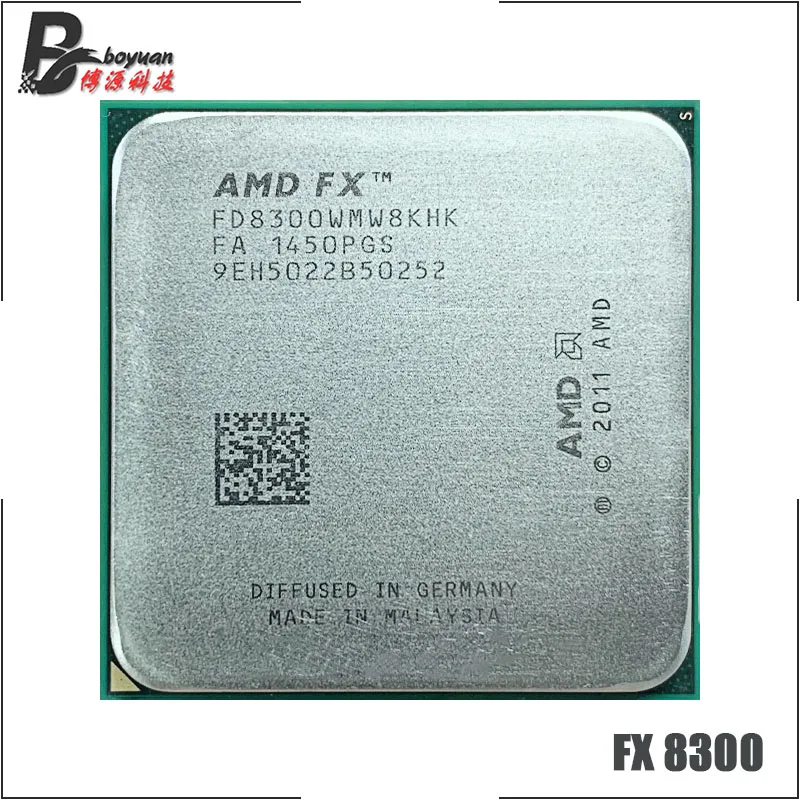 AMD FX 시리즈 FX 8300 FX 8300 FX8300 3.3 GHz 8 코어 CPU 프로세서 FD8300WMW8KHK ...