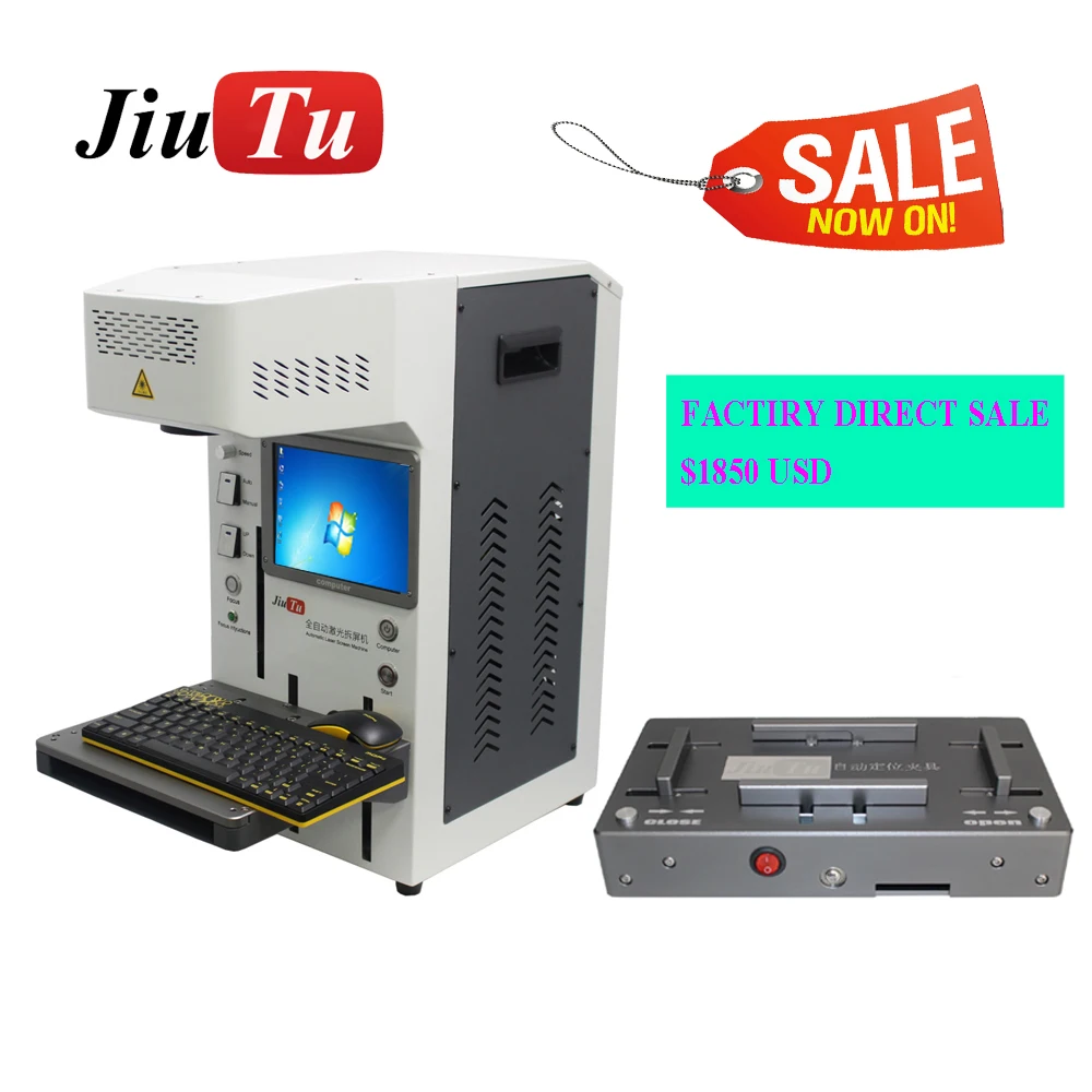 Fiber Laser Cutting Machine Back Cover Glass Removal For Iphone X Xs Xs ...