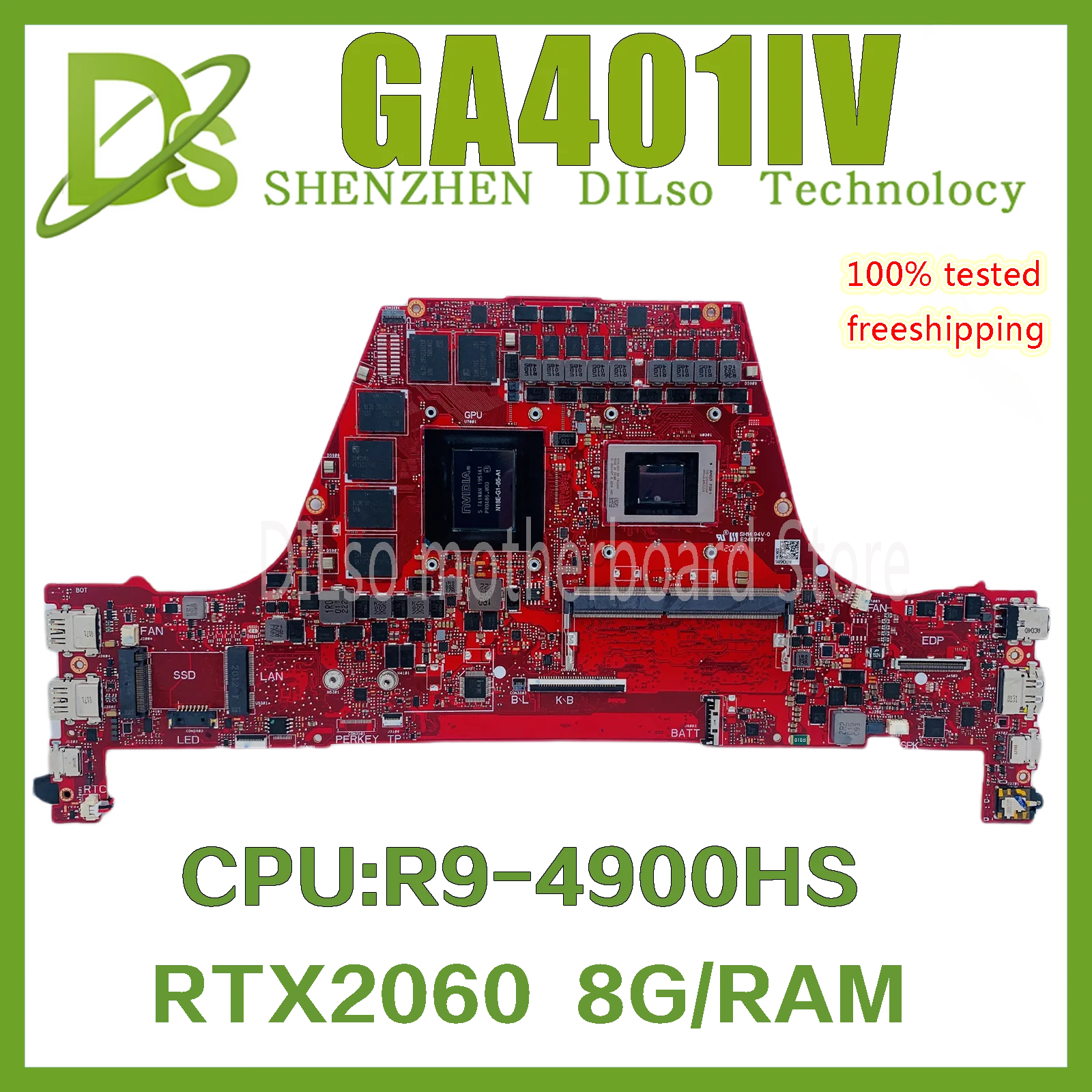 GA401IV original motherboard is for ASUS ROG GA401I GA401II GA401IV ...