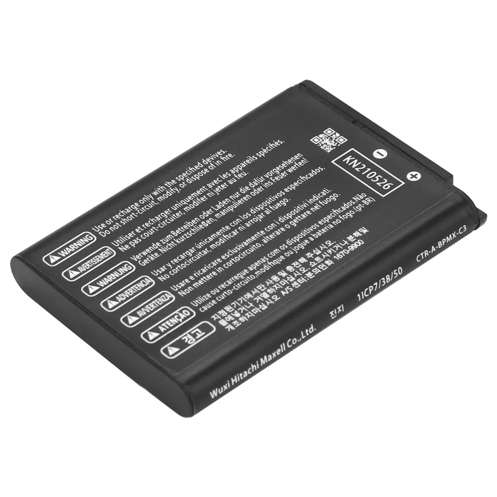 Pack de batteries pour Nintendo Switch Pro 2DS XL, 3DS, 1300, CTR 003 ...