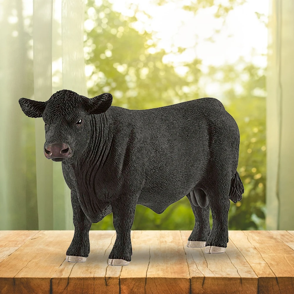 5-5inch-Black-Angus-Bull-Toy-Figurine-PVC-Wild-Life-Action-Toy-Figures ...