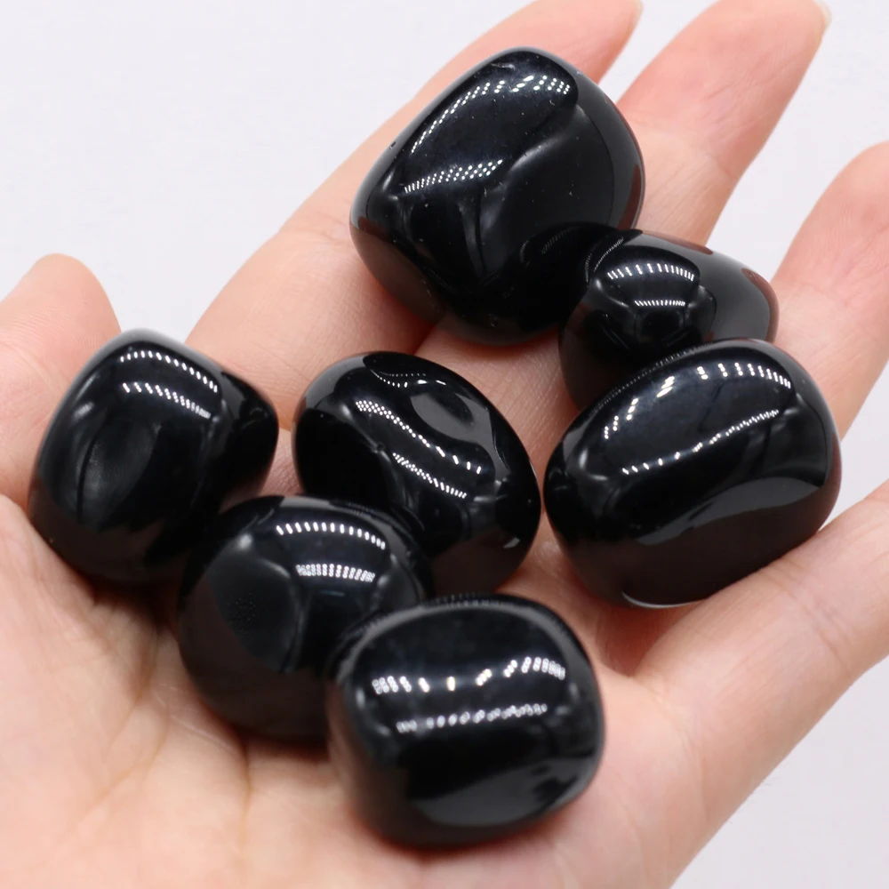 Pedra-nix-natural-irregular-gata-preta-ornamento-Tumble-Gem-Stone ...