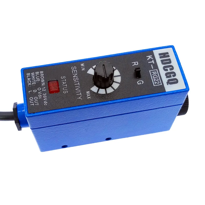 1pcs-KT-RG22-color-mark-sensor-10-30V-KT-BG22-KT-WG22-mark-detection ...