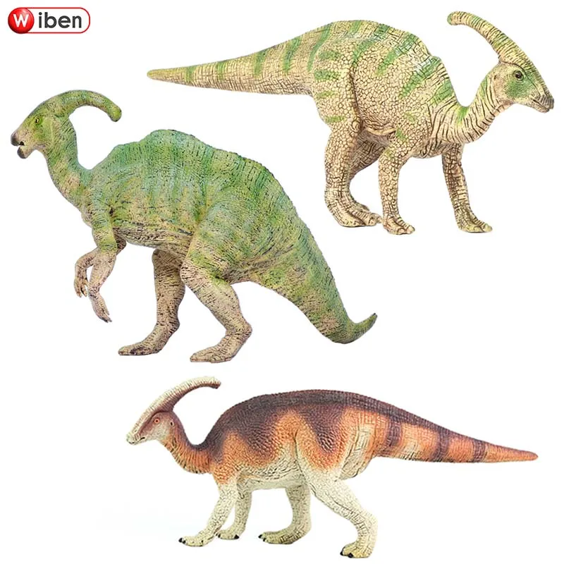 Simulation-Jurassic-Parasaurus-Dinosaur-Toy-Solid-Plastic-Static-Animal ...