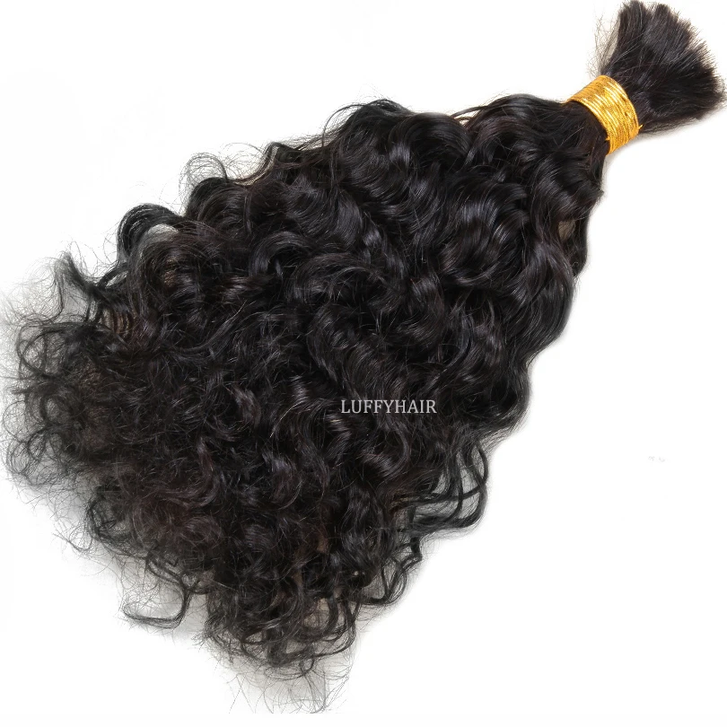 Wet And Wavy Human Hair Bulk Longest Hair Proportion ≥60% Human ...