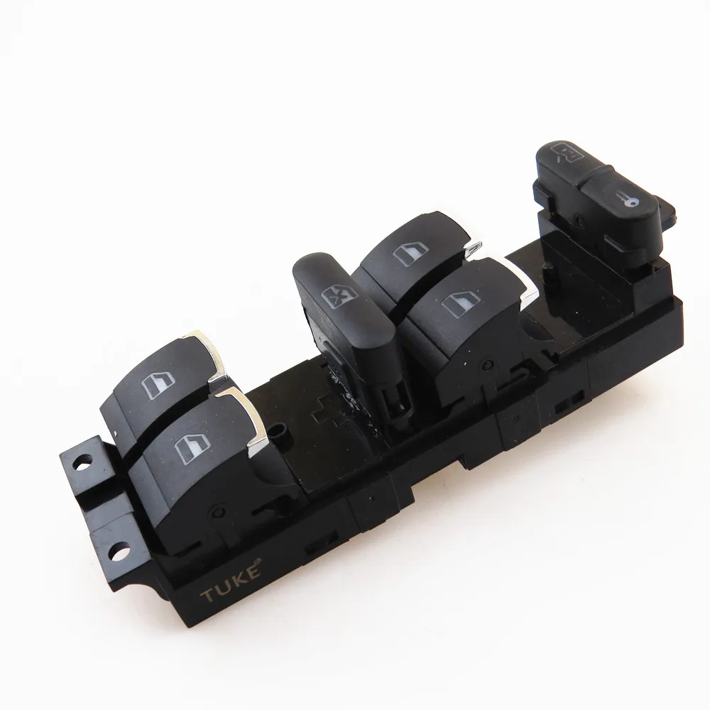TUKE Chrome Master Window Controller Driver Side Switch For VW Jetta ...