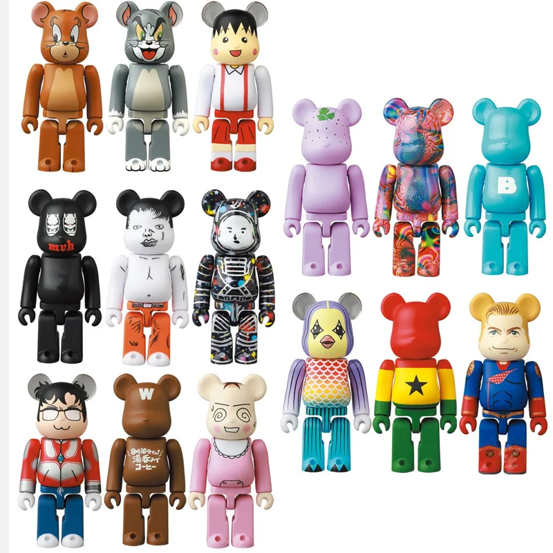 New-Bearbricklys-Bears-100-New-Bricks-Action-Figure-Collections-Blind ...