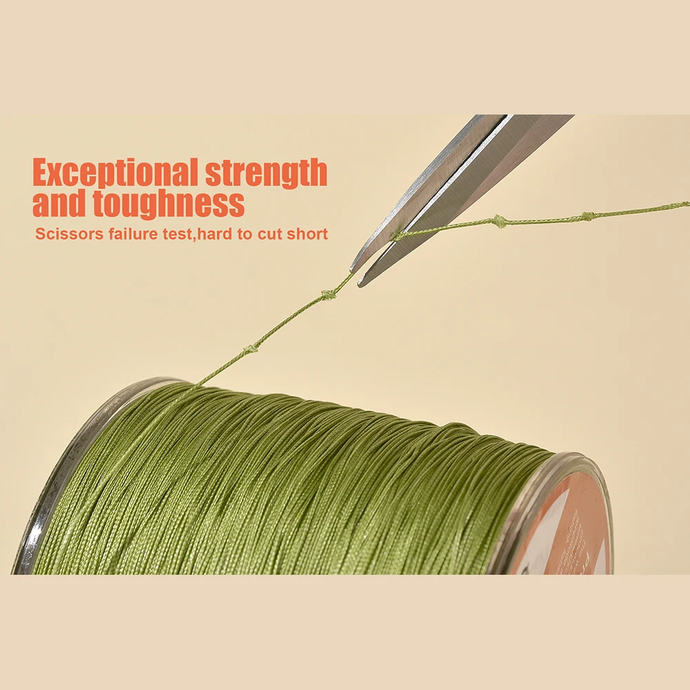 Fil de pêche,ligne de pêche tressée Multifilament 8X,100-150-300-500M,8 ...