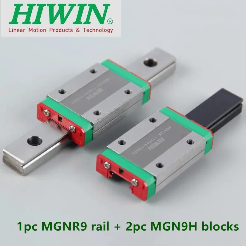 1pc Original Hiwin Linear Rail Mgn9 100 150 200 250 300 330 350 400 450 ...