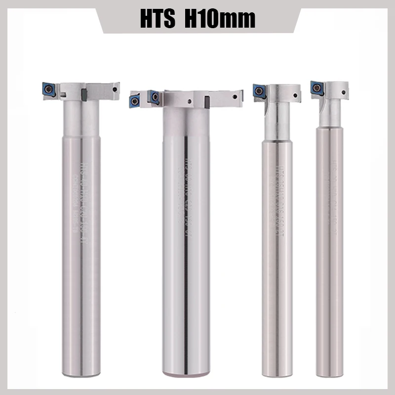 HTS T Slot Milling Cutter Three Sides Flutes End Mill C14 C16 C20 C25 ...