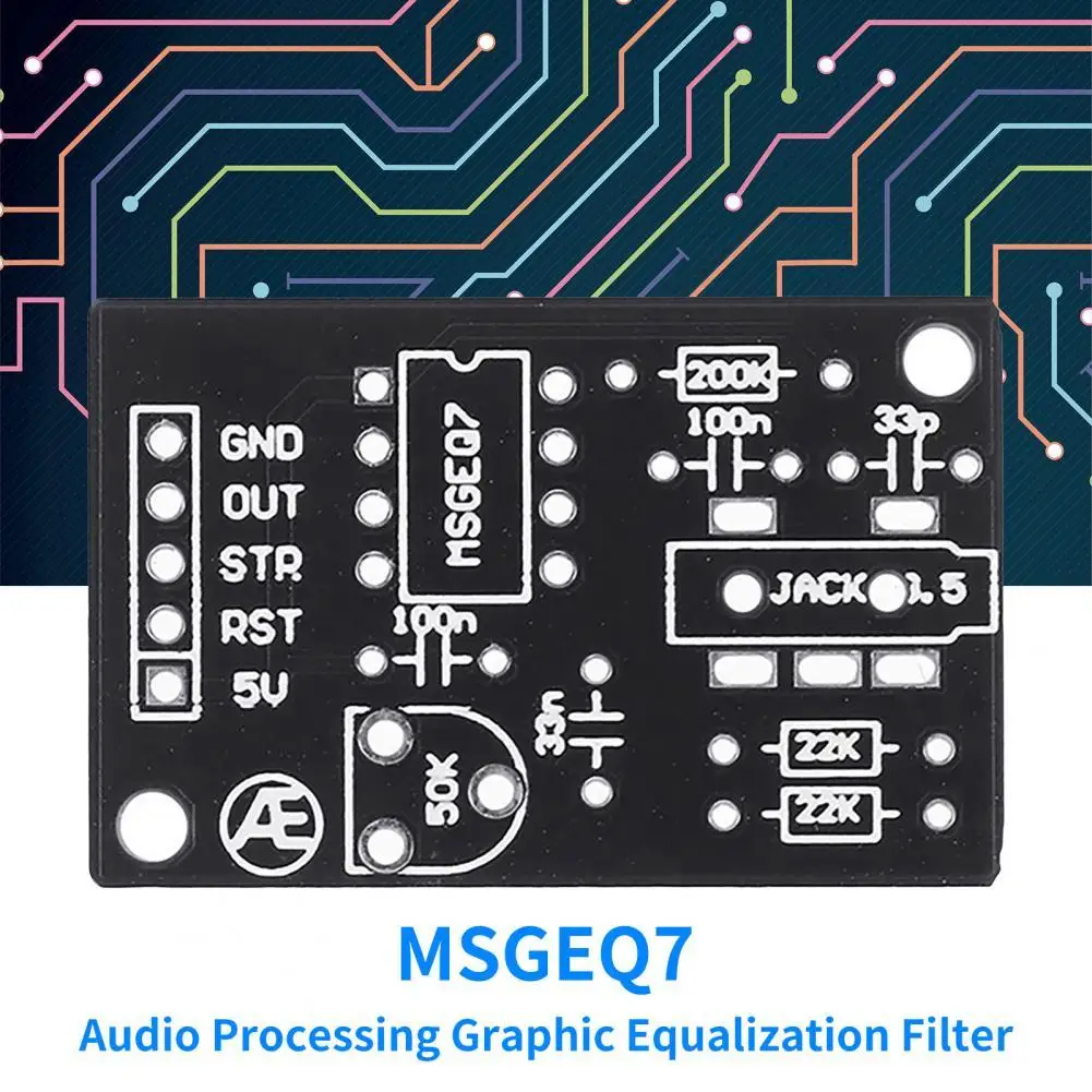 Msgeq7 Audio Processing Module Professional Graphic Equalization Filter ...