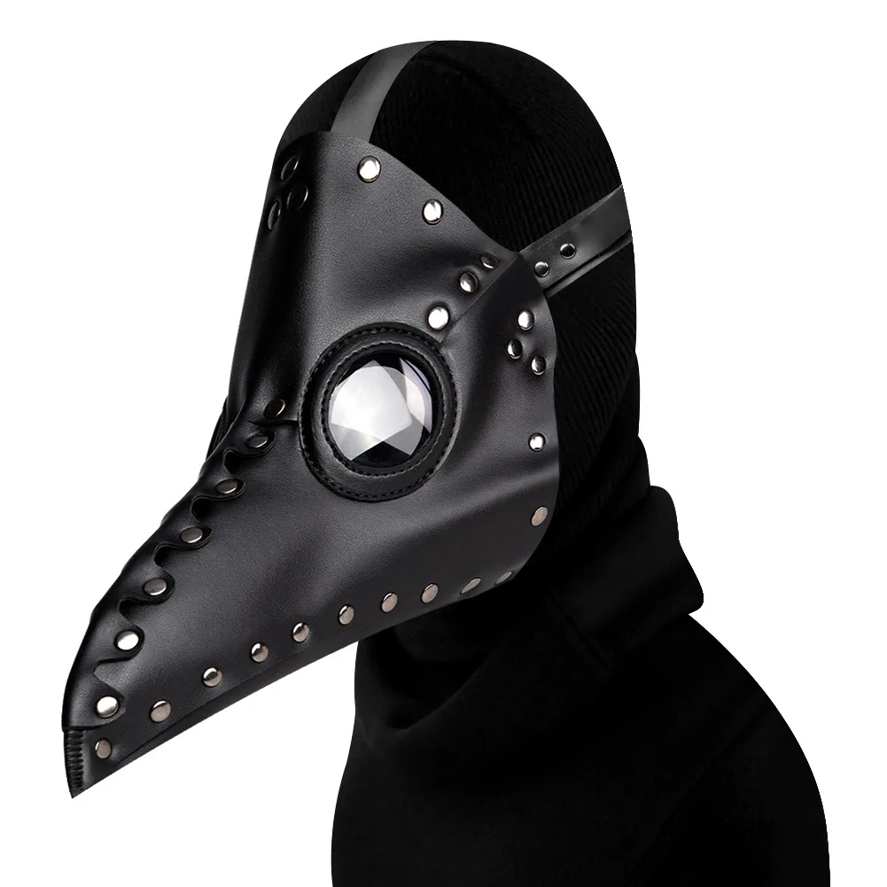 Anime Halloween Steampunk Plague Bird's Beak Cosplay Mask - AllCosplay.com