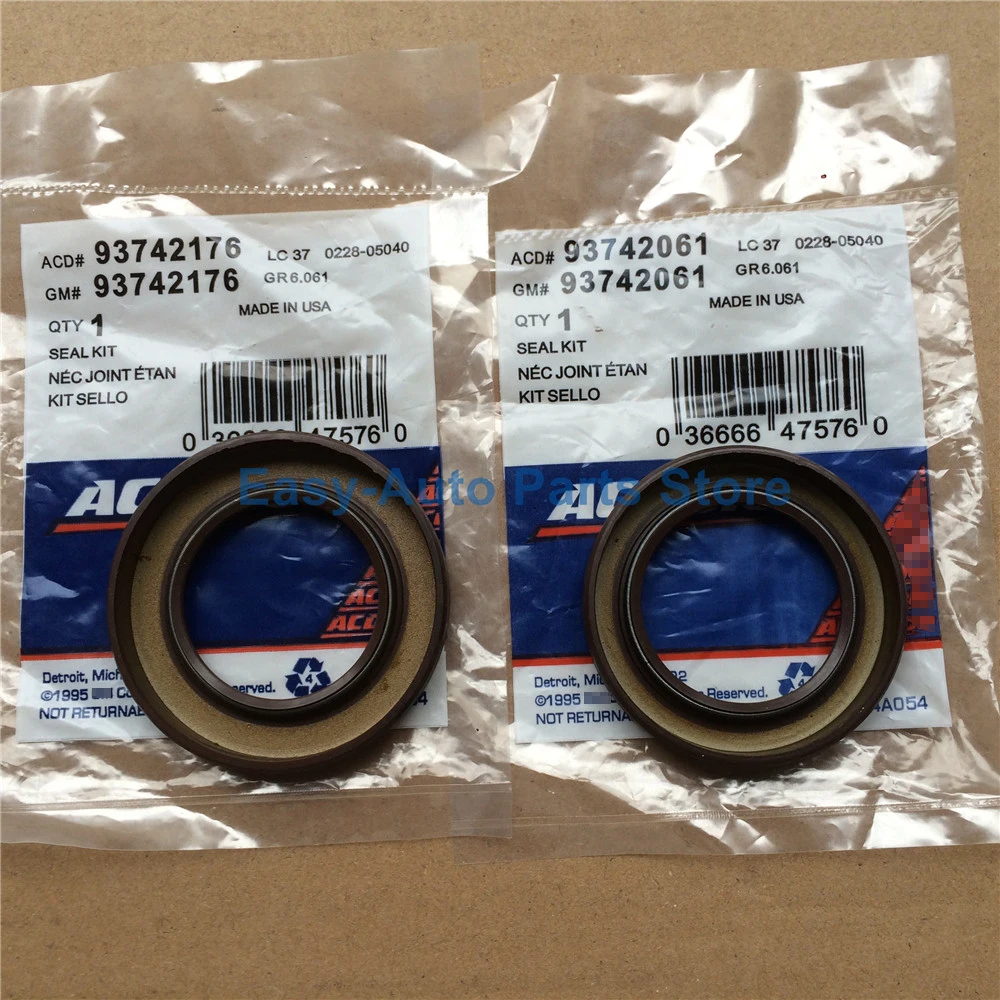 (2 pcs/ set) Transmission Shaft Oil Seal Rubber Seal For Buick Excelle ...