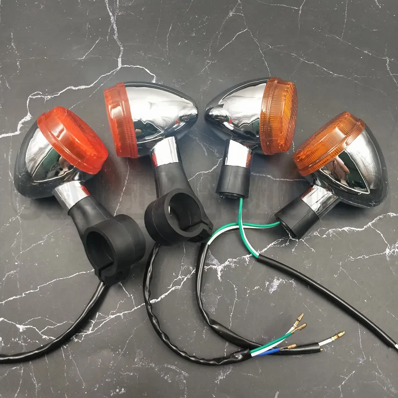 Motorcycle Front Rear Steering Lamp Flash | Turn Signal Signaling ...