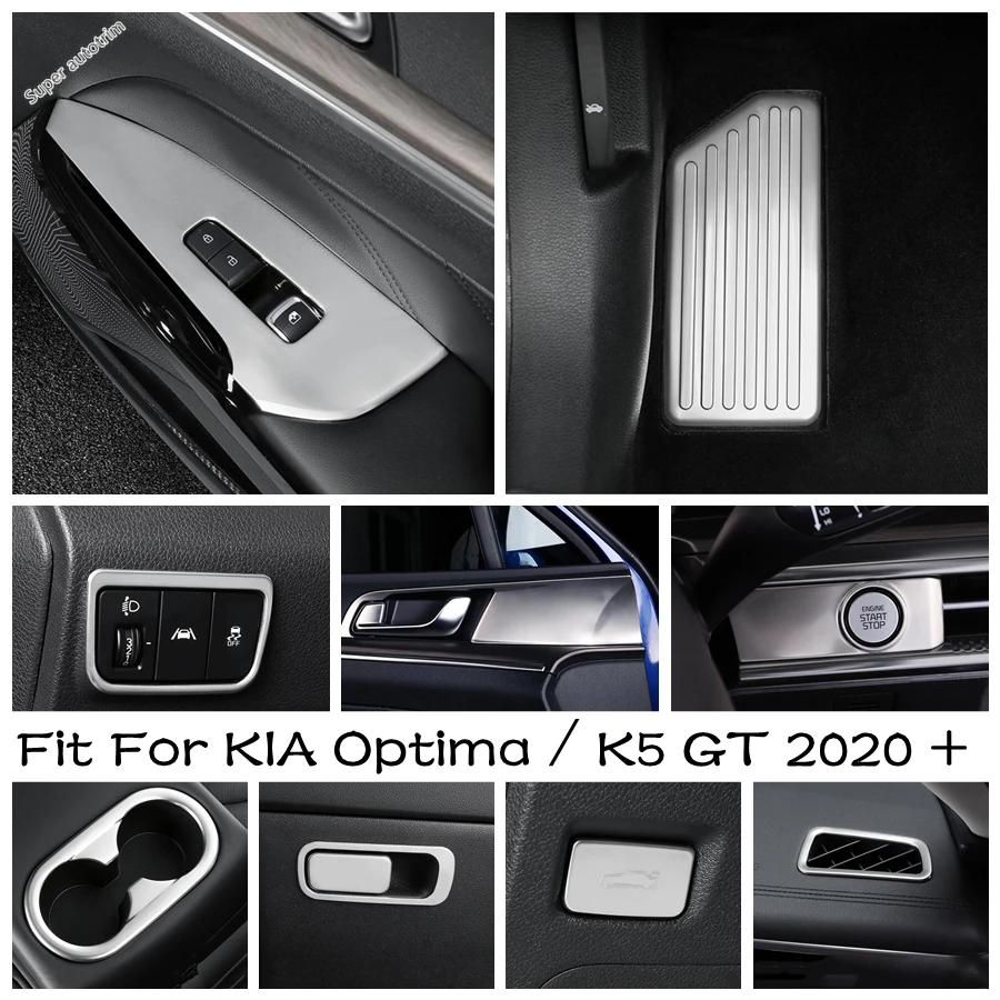 Kia Optima Black 2022 Interior
