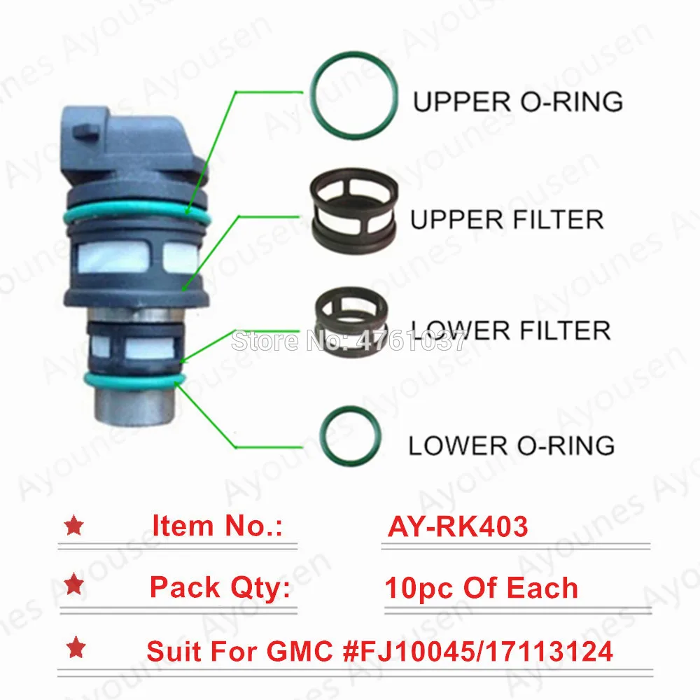 Free-shipping-10-sets-Fuel-Injector-Repair-Kit-For-Parts-117113124 ...