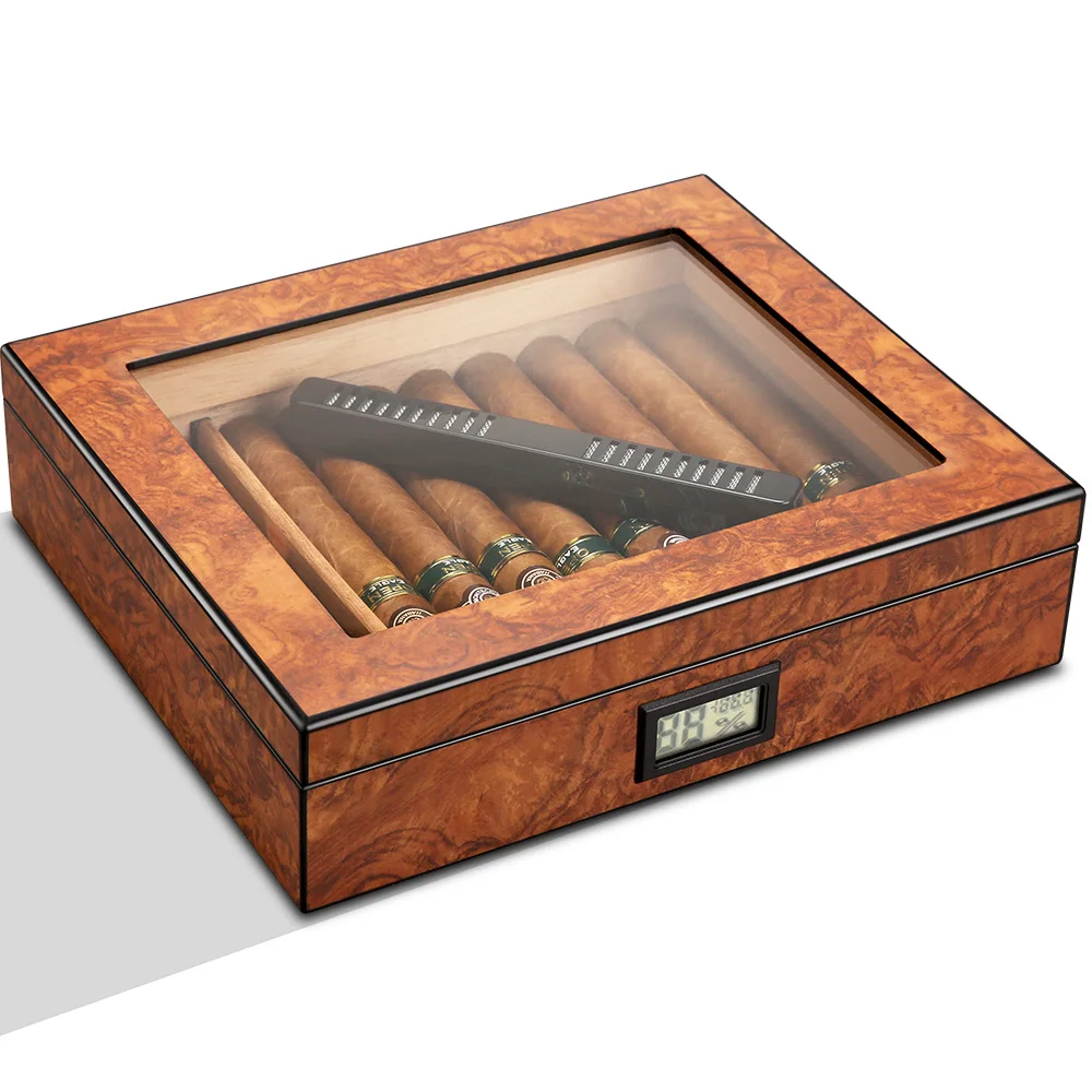 Wenge-Wood-Cigar-Humidor-Case-Holds-35-50-Cigar-Desktop-Humidor ...