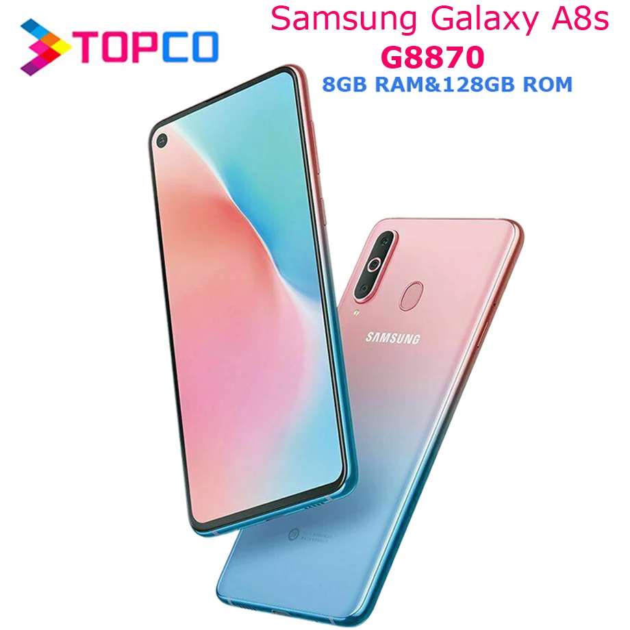 Samsung Galaxy A8s G8870 Dual Sim Octa Core 6.4 "4กล้อง8GB RAM 128GB ROM โทรศัพท์มือถือเดิม ...
