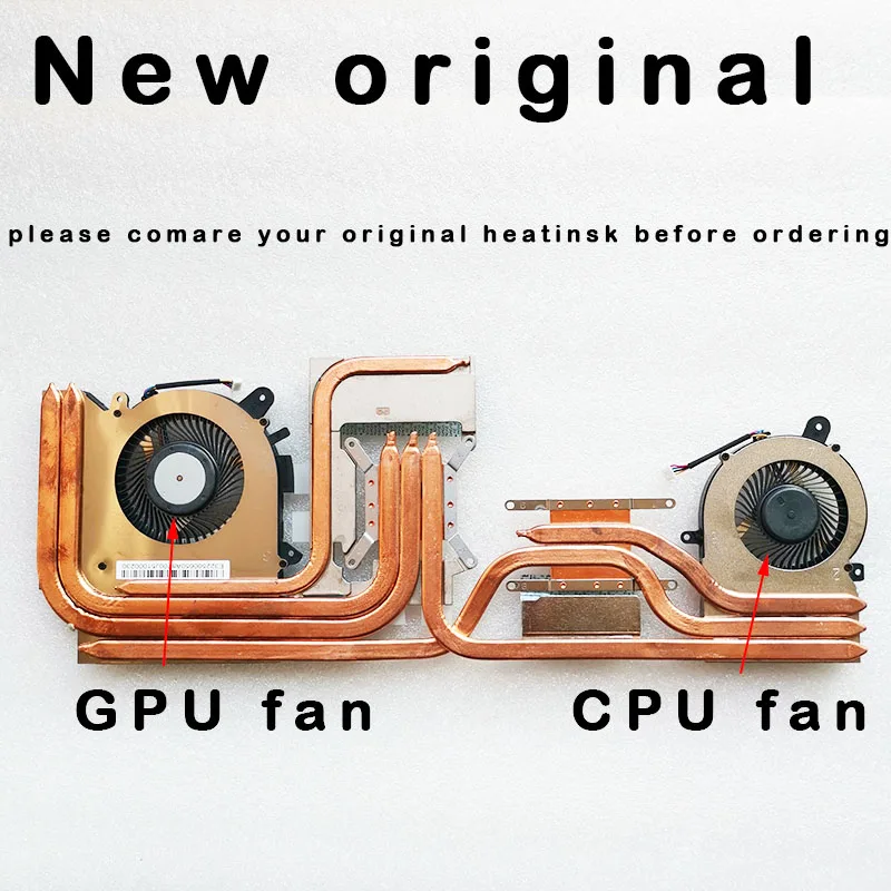 New-Laptop-CPU-GPU-Cooilng-Heatsink-fan-Cooler-Radiator-for-MSI-gf65 ...