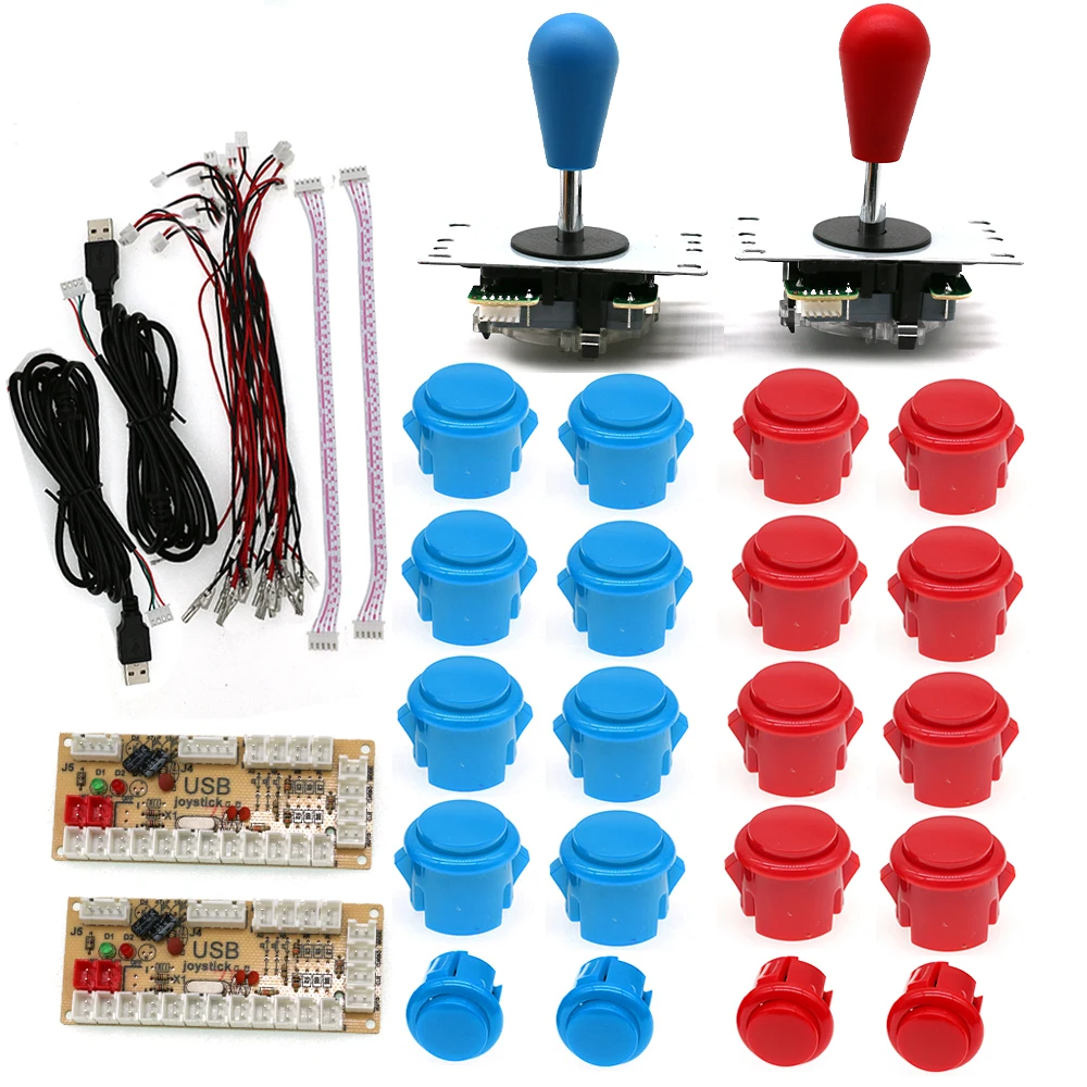 Game-Control-Board-Arcade-Controller-Joystick-DIY-Kit-Zero-Delay-USB ...