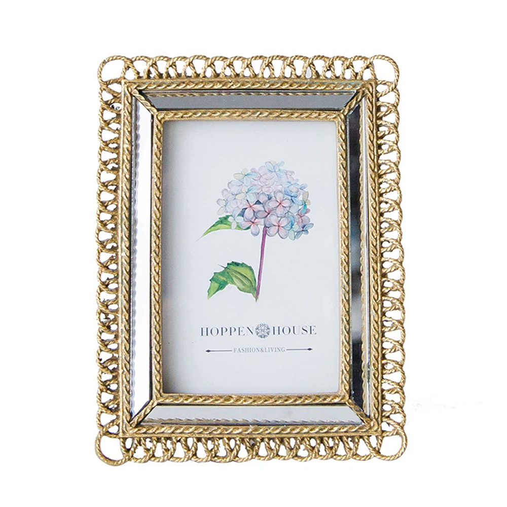 Frames Photos Friends | Retro Photo Frame Gold | Picture Frame Friend ...