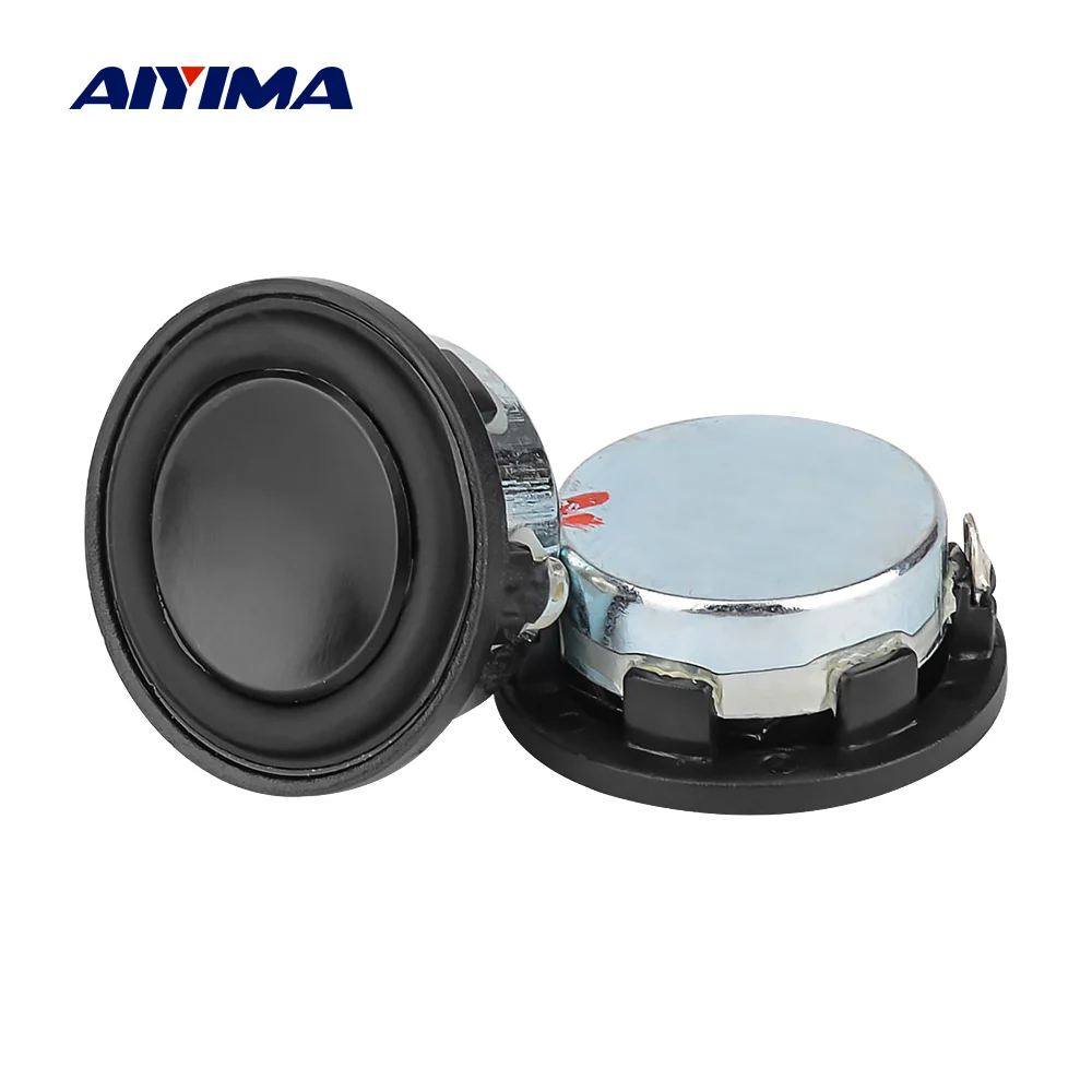 Aiyima mini alto falante 1 polegada, 4 ohm/8ohm, 3w, 28mm, alcance ...