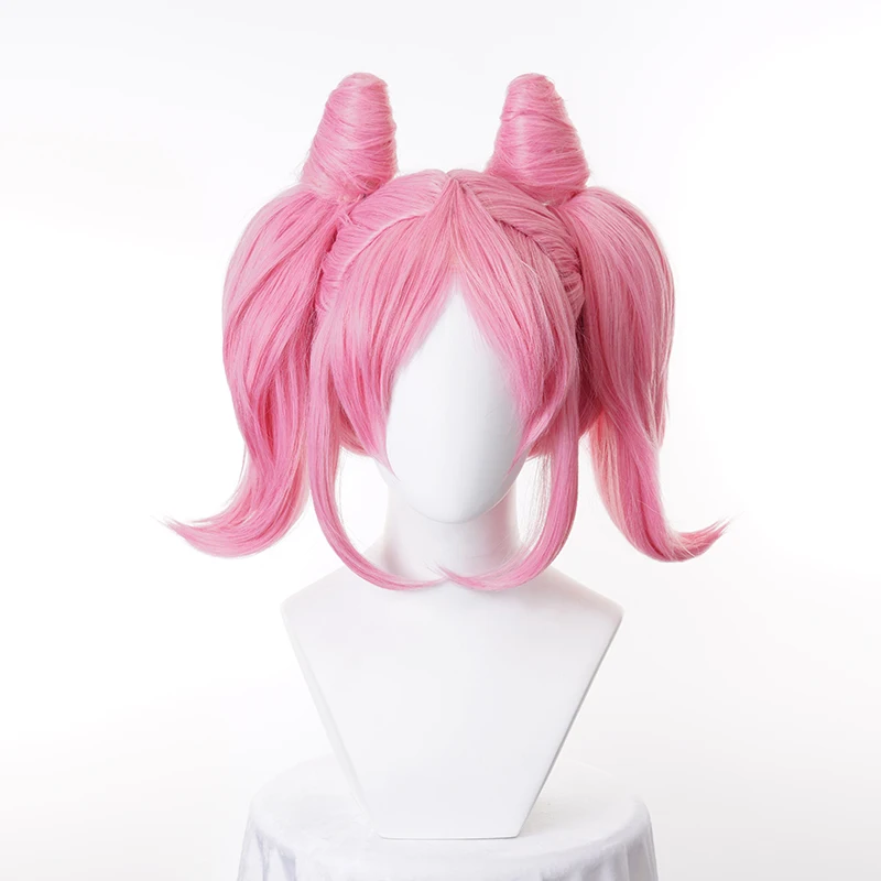 Sailor Moon Sailor Chibi Usa Chibiusa Short Pink With Ponytail Clip ...